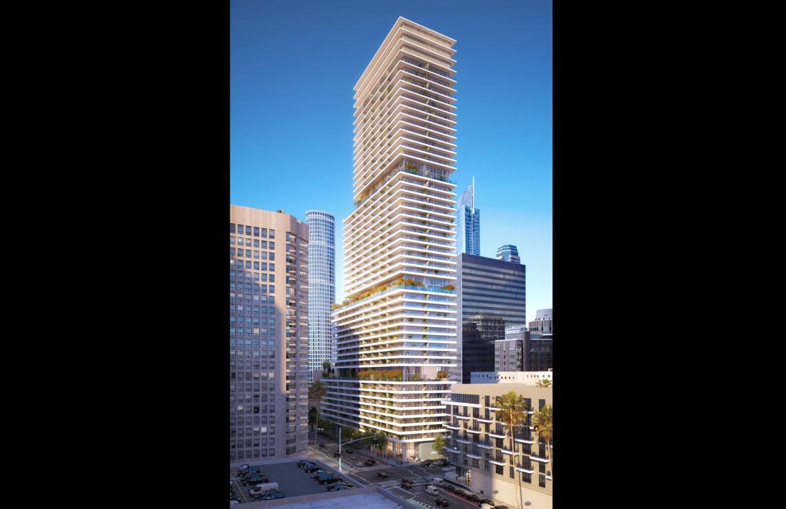 Proposed 50-story DTLA apartment tower takes another step forward | Urbanize LA
